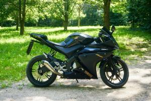 Black Yamaha YZF 2010 in Telschi, with an engine capacity of 0.13 L and mileage of 24 thousand km for 2100 €, photo 5 on AUTOMOTO.COM.LV