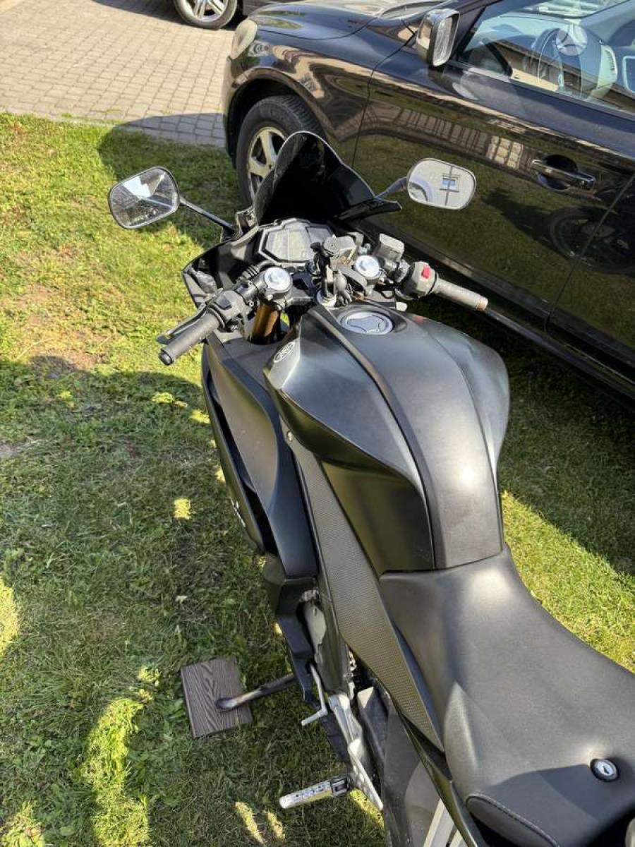 Melns Yamaha YZF 2017 Palanga, ar dzinēja tilpumu 0.13 L un nobraukumu 44 tūkst. km par 2800 €, foto 7 vietnē AUTOMOTO.COM.LV