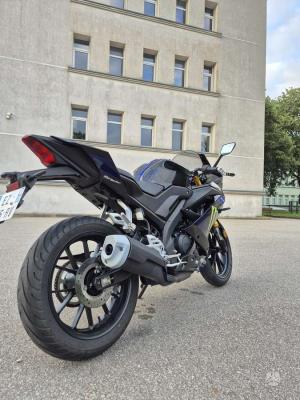 Melns Yamaha YZF 2020 Raseiniai, ar dzinēja tilpumu 0.13 L un nobraukumu 10 tūkst. km par 3500 €, foto 10 vietnē AUTOMOTO.COM.LV