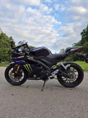 Melns Yamaha YZF 2020 Raseiniai, ar dzinēja tilpumu 0.13 L un nobraukumu 10 tūkst. km par 3500 €, foto 14 vietnē AUTOMOTO.COM.LV