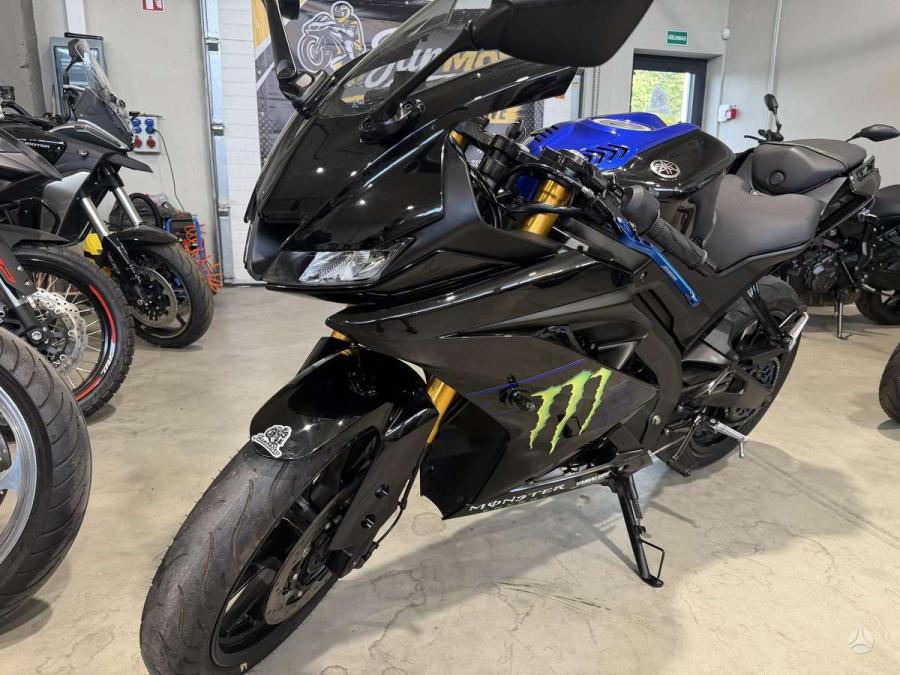 Black Yamaha YZF 2020 in Siauliai, with an engine capacity of 0.13 L and mileage of 18 thousand km for 3300 €, photo 20 on AUTOMOTO.COM.LV