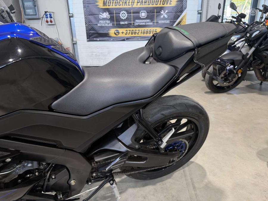 Black Yamaha YZF 2020 in Siauliai, with an engine capacity of 0.13 L and mileage of 18 thousand km for 3300 €, photo 23 on AUTOMOTO.COM.LV