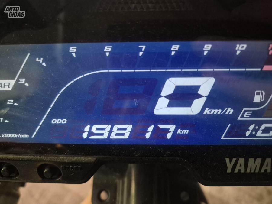 Black Yamaha YZF 2020 in Prienai, with an engine capacity of 0.13 L and mileage of 20 thousand km for 1680 €, photo 8 on AUTOMOTO.COM.LV