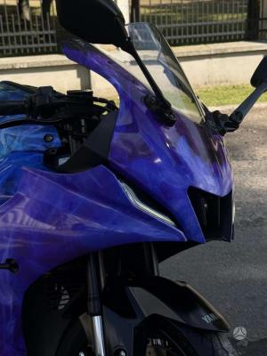 Black Yamaha YZF 2024 in Vilkaviskis, with an engine capacity of 0.13 L and mileage of 9 thousand km for 4199 €, photo 6 on AUTOMOTO.COM.LV
