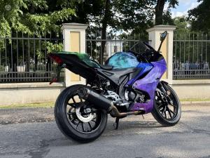 Black Yamaha YZF 2024 in Vilkaviskis, with an engine capacity of 0.13 L and mileage of 9 thousand km for 4199 €, photo 18 on AUTOMOTO.COM.LV