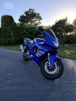 Blue Yamaha YZF 1999 in Mazeikiai, with an engine capacity of 0.60 L and mileage of 52 thousand km for 1380 €, photo  on AUTOMOTO.COM.LV