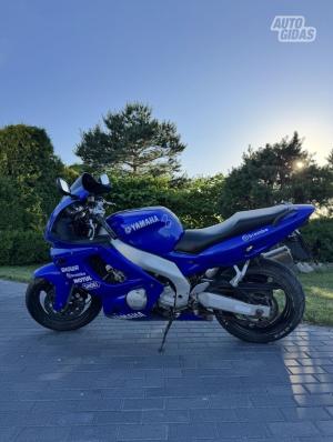 Blue Yamaha YZF 1999 in Mazeikiai, with an engine capacity of 0.60 L and mileage of 52 thousand km for 1380 €, photo 5 on AUTOMOTO.COM.LV
