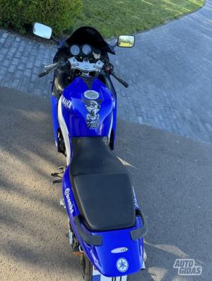 Blue Yamaha YZF 1999 in Mazeikiai, with an engine capacity of 0.60 L and mileage of 52 thousand km for 1380 €, photo 8 on AUTOMOTO.COM.LV