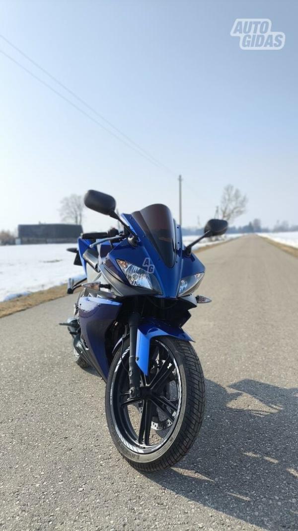 Blue Yamaha YZF 2008 in Vilnius, with an engine capacity of 0.13 L and mileage of 26 thousand km for 2000 €, photo 2 on AUTOMOTO.COM.LV