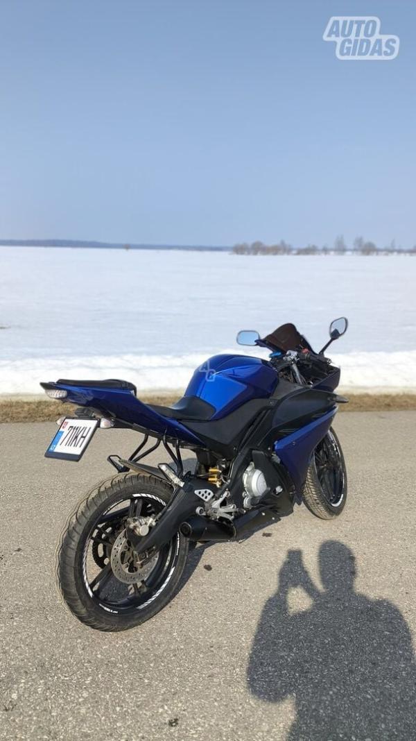 Blue Yamaha YZF 2008 in Vilnius, with an engine capacity of 0.13 L and mileage of 26 thousand km for 2000 €, photo 4 on AUTOMOTO.COM.LV