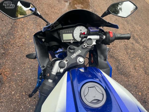 Zils Yamaha YZF 2008 Viļņa, ar dzinēja tilpumu 0.13 L un nobraukumu 70 tūkst. km par 1600 €, foto 6 vietnē AUTOMOTO.COM.LV