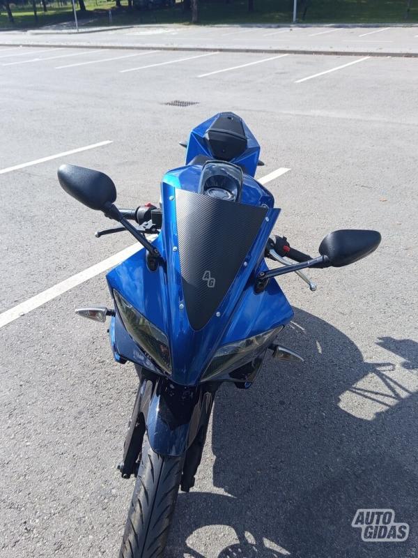 Blue Yamaha YZF 2008 in Taurage, with an engine capacity of 0.12 L and mileage of 1 thousand km for 1700 €, photo 3 on AUTOMOTO.COM.LV