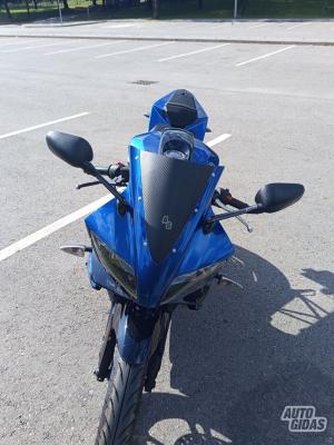 Blue Yamaha YZF 2008 in Taurage, with an engine capacity of 0.12 L and mileage of 1 thousand km for 1700 €, photo 3 on AUTOMOTO.COM.LV