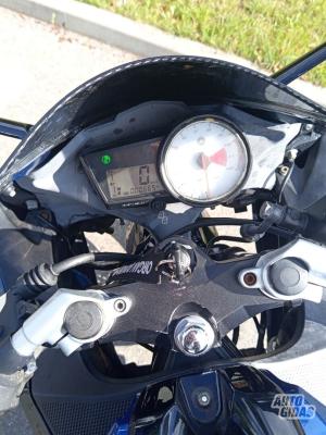 Blue Yamaha YZF 2008 in Taurage, with an engine capacity of 0.12 L and mileage of 1 thousand km for 1700 €, photo 5 on AUTOMOTO.COM.LV