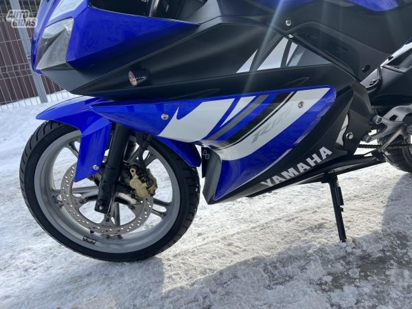 Zils Yamaha YZF 2009 Prienai, ar dzinēja tilpumu 0.13 L un nobraukumu 17 tūkst. km par 1950 €, foto 11 vietnē AUTOMOTO.COM.LV