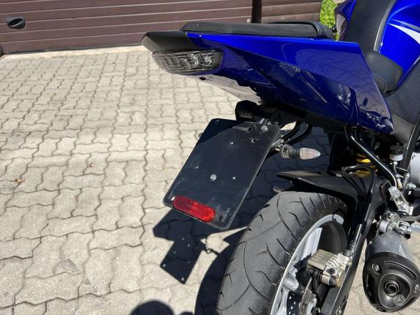 Blue Yamaha YZF 2009 in Prienai, with an engine capacity of 0.13 L and mileage of 17 thousand km for 2150 €, photo 10 on AUTOMOTO.COM.LV