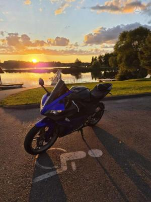Zils Yamaha YZF 2009 Kupiškis, ar dzinēja tilpumu 0.13 L un nobraukumu 33 tūkst. km par 1800 €, foto 3 vietnē AUTOMOTO.COM.LV
