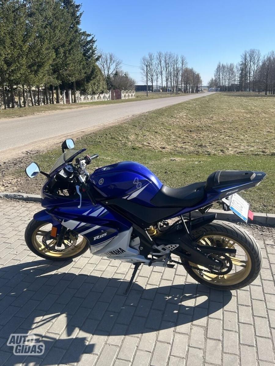 Zils Yamaha YZF 2010 Raseiniai, ar dzinēja tilpumu 0.13 L un nobraukumu 36 tūkst. km par 1800 €, foto 3 vietnē AUTOMOTO.COM.LV