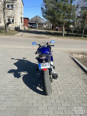 Zils Yamaha YZF 2010 Raseiniai, ar dzinēja tilpumu 0.13 L un nobraukumu 36 tūkst. km par 1800 €, foto 4 vietnē AUTOMOTO.COM.LV