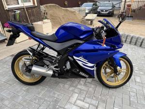 Blue Yamaha YZF 2010 in Kaunas, with an engine capacity of 0.13 L and mileage of 19 thousand km for 2050 €, photo 3 on AUTOMOTO.COM.LV