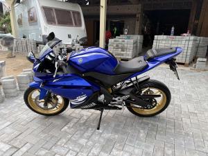 Blue Yamaha YZF 2010 in Kaunas, with an engine capacity of 0.13 L and mileage of 19 thousand km for 2050 €, photo 7 on AUTOMOTO.COM.LV