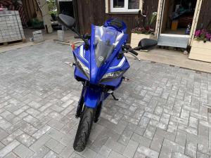 Blue Yamaha YZF 2010 in Kaunas, with an engine capacity of 0.13 L and mileage of 19 thousand km for 2050 €, photo 9 on AUTOMOTO.COM.LV