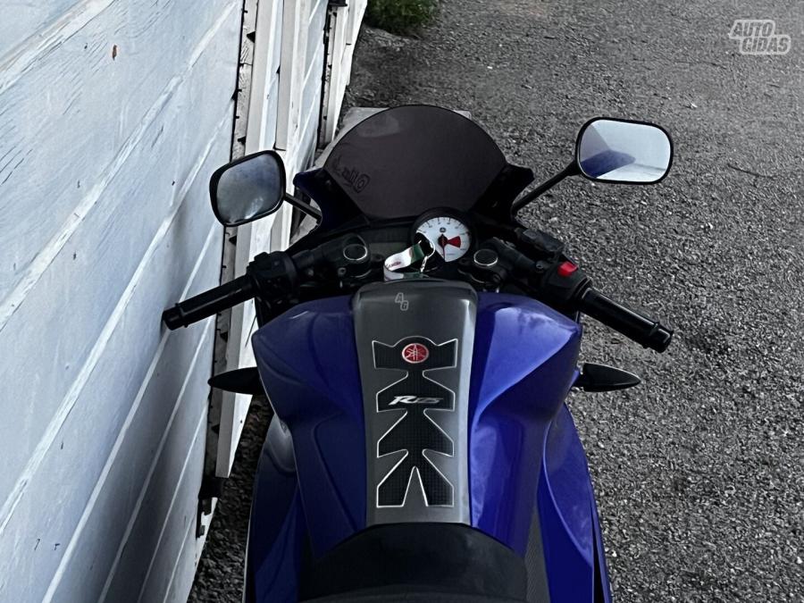 Zils Yamaha YZF 2013 Viļņa, ar dzinēja tilpumu 0.13 L un nobraukumu 0 tūkst. km par 2100 €, foto 3 vietnē AUTOMOTO.COM.LV