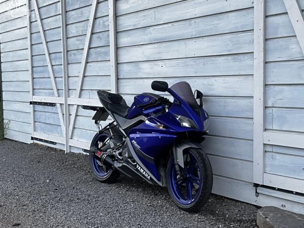 Blue Yamaha YZF 2013 in Vilnius, with an engine capacity of 0.13 L and mileage of 0 thousand km for 2100 €, photo 8 on AUTOMOTO.COM.LV
