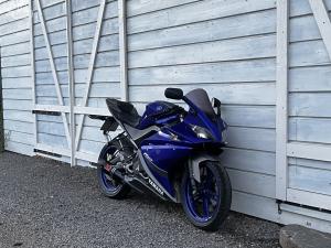 Zils Yamaha YZF 2013 Viļņa, ar dzinēja tilpumu 0.13 L un nobraukumu 0 tūkst. km par 2100 €, foto 9 vietnē AUTOMOTO.COM.LV
