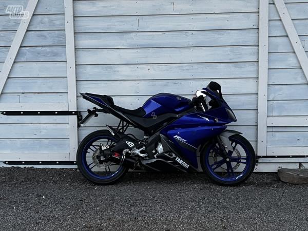 Blue Yamaha YZF 2013 in Vilnius, with an engine capacity of 0.13 L and mileage of 0 thousand km for 2100 €, photo 9 on AUTOMOTO.COM.LV