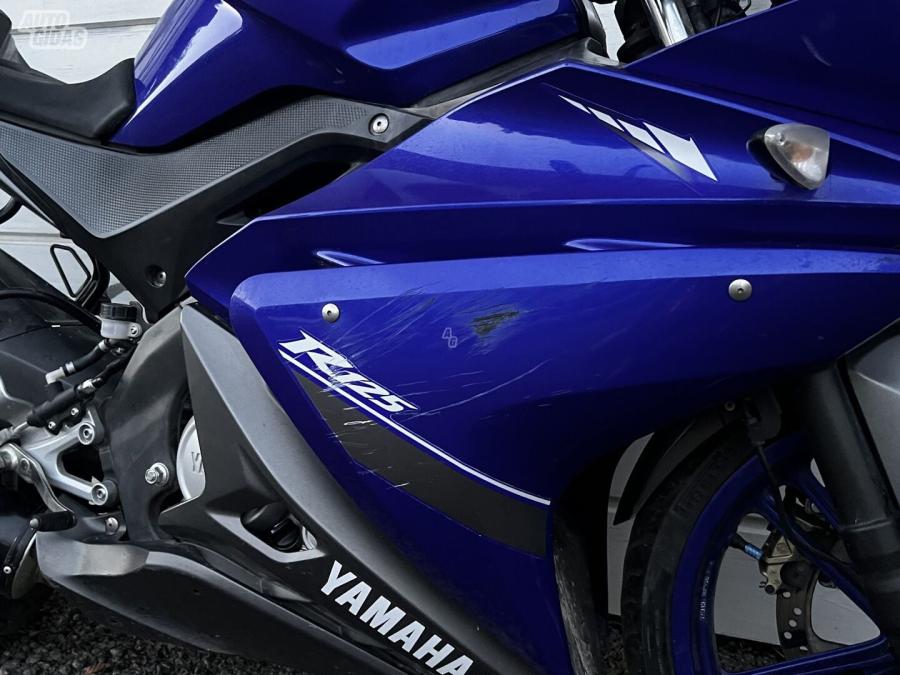 Zils Yamaha YZF 2013 Viļņa, ar dzinēja tilpumu 0.13 L un nobraukumu 0 tūkst. km par 2100 €, foto 12 vietnē AUTOMOTO.COM.LV