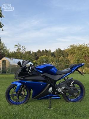 Blue Yamaha YZF 2013 in Mazeikiai, with an engine capacity of 0.13 L and mileage of 53 thousand km for 1750 €, photo 3 on AUTOMOTO.COM.LV