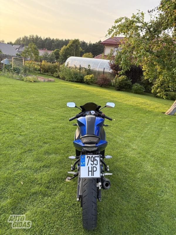 Blue Yamaha YZF 2013 in Mazeikiai, with an engine capacity of 0.13 L and mileage of 53 thousand km for 1750 €, photo 4 on AUTOMOTO.COM.LV