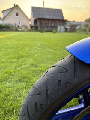 Blue Yamaha YZF 2013 in Mazeikiai, with an engine capacity of 0.13 L and mileage of 53 thousand km for 1750 €, photo 12 on AUTOMOTO.COM.LV