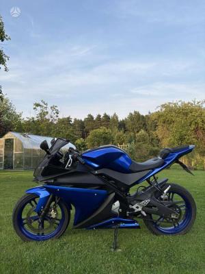 Zils Yamaha YZF 2013 Mažeikiai, ar dzinēja tilpumu 0.13 L un nobraukumu 53 tūkst. km par 1750 €, foto 3 vietnē AUTOMOTO.COM.LV