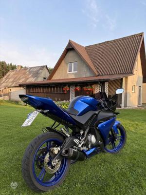 Zils Yamaha YZF 2013 Mažeikiai, ar dzinēja tilpumu 0.13 L un nobraukumu 53 tūkst. km par 1750 €, foto 6 vietnē AUTOMOTO.COM.LV
