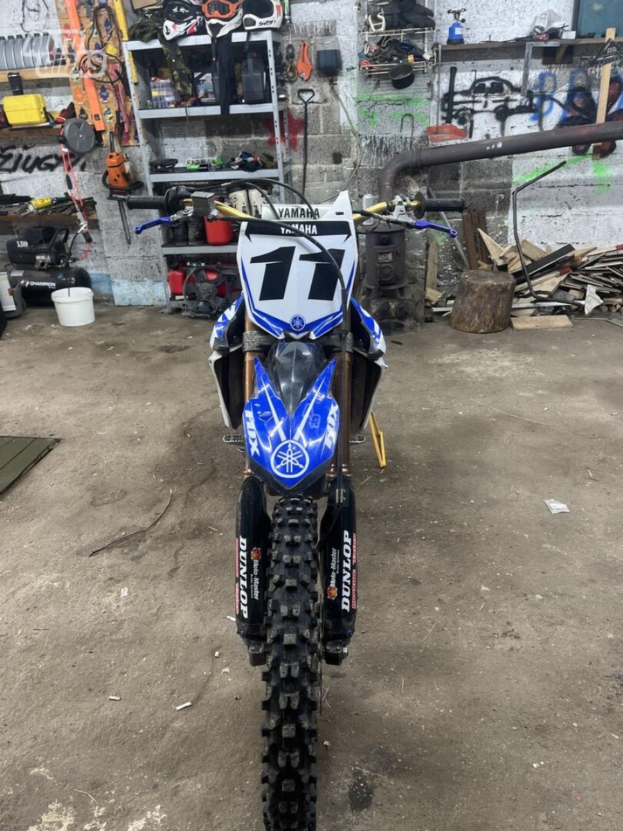 Blue Yamaha YZF 2013 in Silute, with an engine capacity of 0.45 L and mileage of 0 thousand km for 2300 €, photo 6 on AUTOMOTO.COM.LV