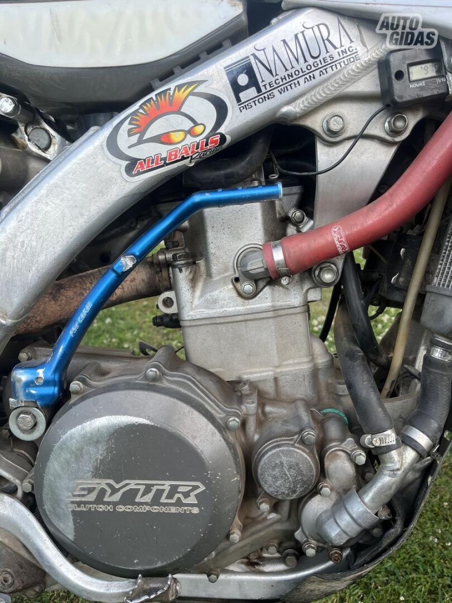 Blue Yamaha YZF 2013 in Silute, with an engine capacity of 0.45 L and mileage of 0 thousand km for 2300 €, photo 12 on AUTOMOTO.COM.LV