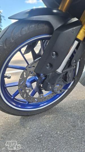 Blue Yamaha YZF 2015 in Mazeikiai, with an engine capacity of 0.13 L and mileage of 0 thousand km for 2400 €, photo 12 on AUTOMOTO.COM.LV