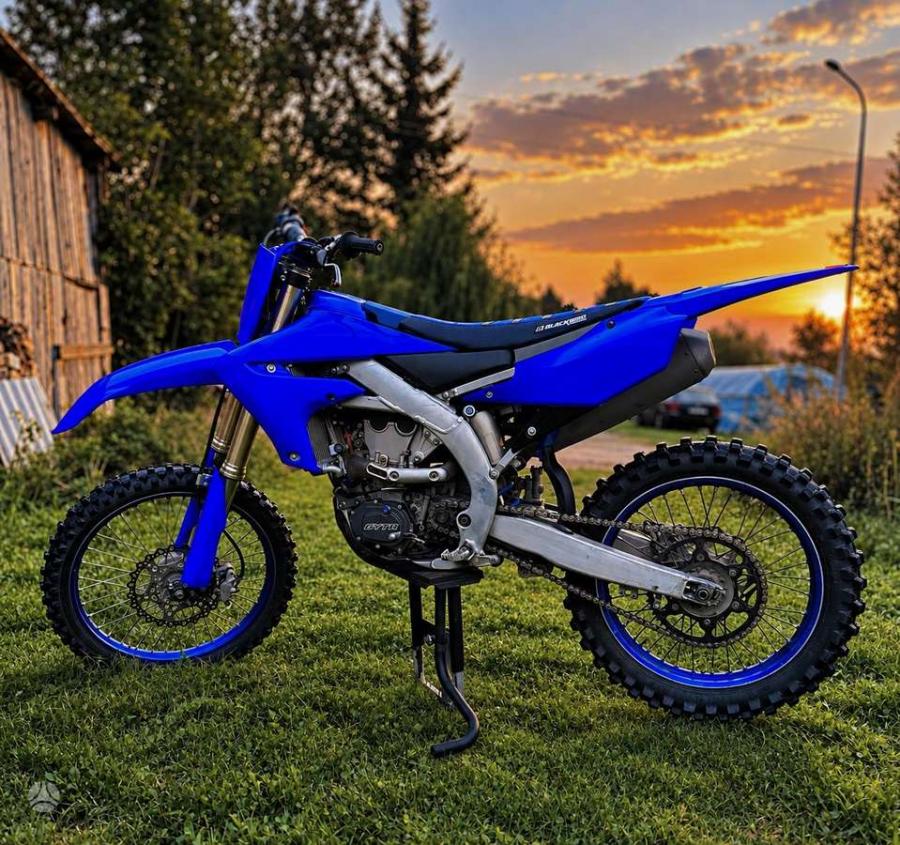 Blue Yamaha YZF 2019 in Radviliskis, with an engine capacity of 0.45 L and mileage of 0 thousand km for 3500 €, photo 5 on AUTOMOTO.COM.LV