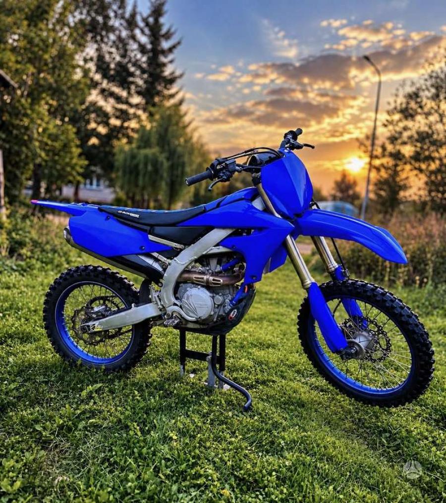 Blue Yamaha YZF 2019 in Radviliskis, with an engine capacity of 0.45 L and mileage of 0 thousand km for 3500 €, photo 7 on AUTOMOTO.COM.LV