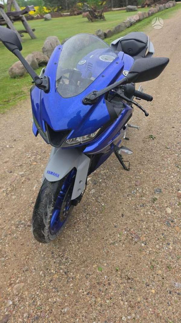 Blue Yamaha YZF 2020 in Kaisiadorys, with an engine capacity of 0.13 L and mileage of 20 thousand km for 3300 €, photo 3 on AUTOMOTO.COM.LV