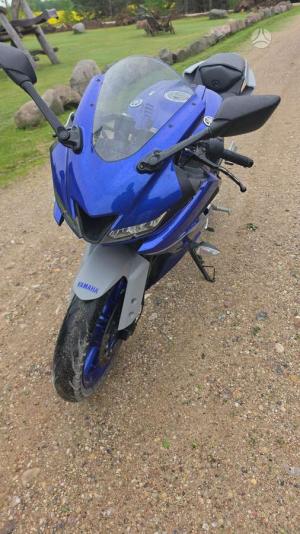Blue Yamaha YZF 2020 in Kaisiadorys, with an engine capacity of 0.13 L and mileage of 20 thousand km for 3300 €, photo 3 on AUTOMOTO.COM.LV