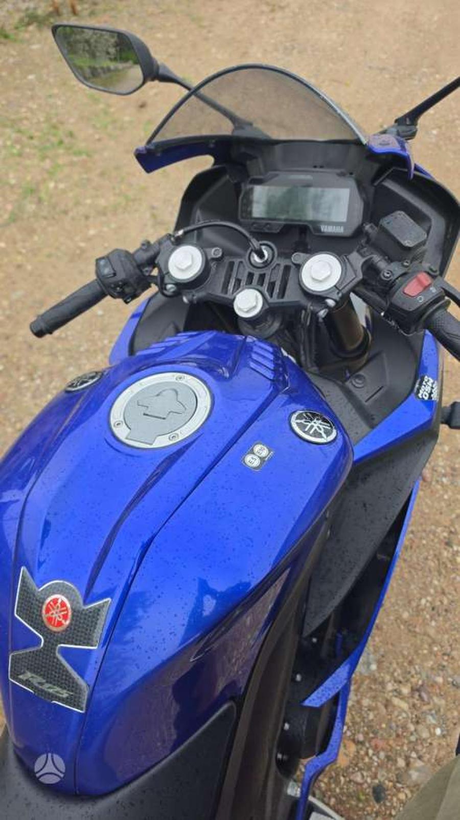 Blue Yamaha YZF 2020 in Kaisiadorys, with an engine capacity of 0.13 L and mileage of 20 thousand km for 3300 €, photo 4 on AUTOMOTO.COM.LV