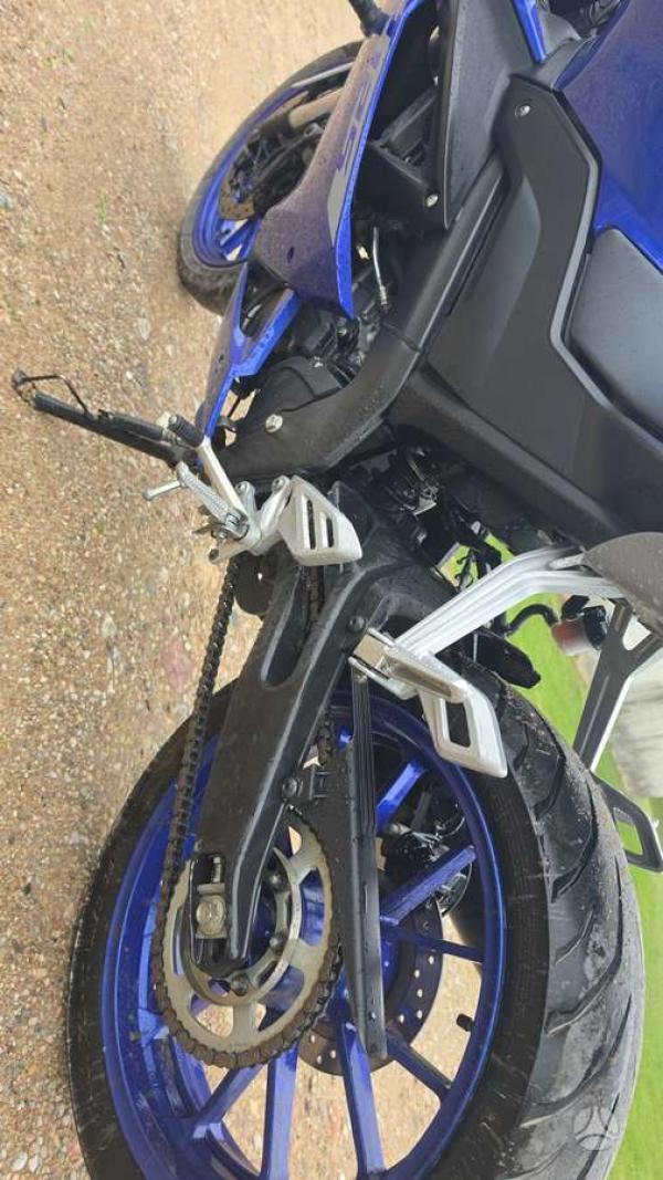 Blue Yamaha YZF 2020 in Kaisiadorys, with an engine capacity of 0.13 L and mileage of 20 thousand km for 3300 €, photo 6 on AUTOMOTO.COM.LV