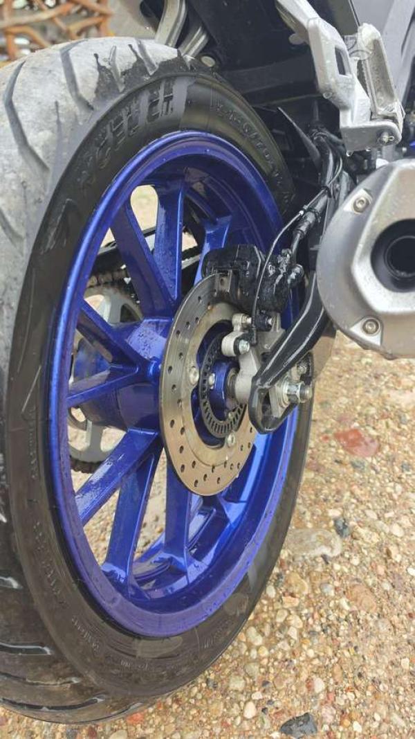 Blue Yamaha YZF 2020 in Kaisiadorys, with an engine capacity of 0.13 L and mileage of 20 thousand km for 3300 €, photo 8 on AUTOMOTO.COM.LV