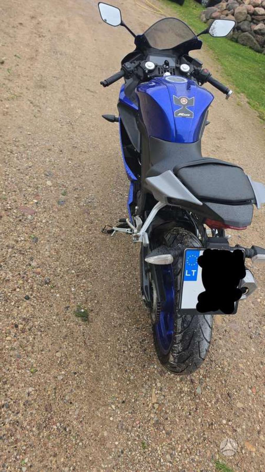 Blue Yamaha YZF 2020 in Kaisiadorys, with an engine capacity of 0.13 L and mileage of 20 thousand km for 3300 €, photo 10 on AUTOMOTO.COM.LV