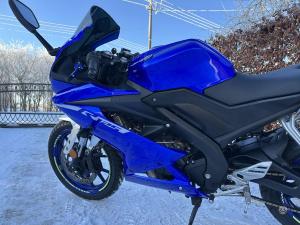 Blue Yamaha YZF 2021 in Siauliai, with an engine capacity of 0.13 L and mileage of 16 thousand km for 3790 €, photo 12 on AUTOMOTO.COM.LV