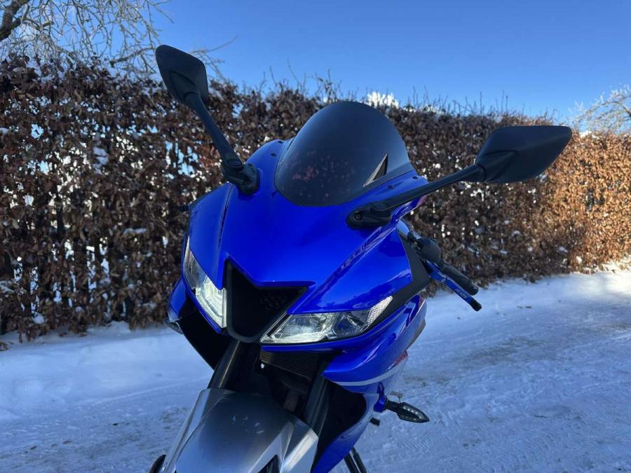 Blue Yamaha YZF 2021 in Siauliai, with an engine capacity of 0.13 L and mileage of 16 thousand km for 3790 €, photo 16 on AUTOMOTO.COM.LV