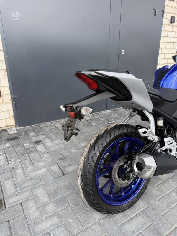 Синий Ямаха YZF 2021 в Мариямполе, объемом двигателя 0.13 л и пробегом 25 тыс. км за 3150 €, фото 8 на AUTOMOTO.COM.LV